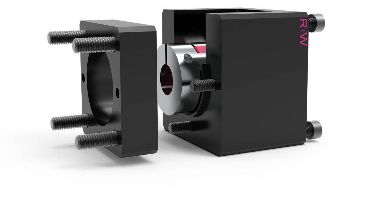 R+W Coupling Housings for Servo and Stepper Motors, Gearboxes, and ...